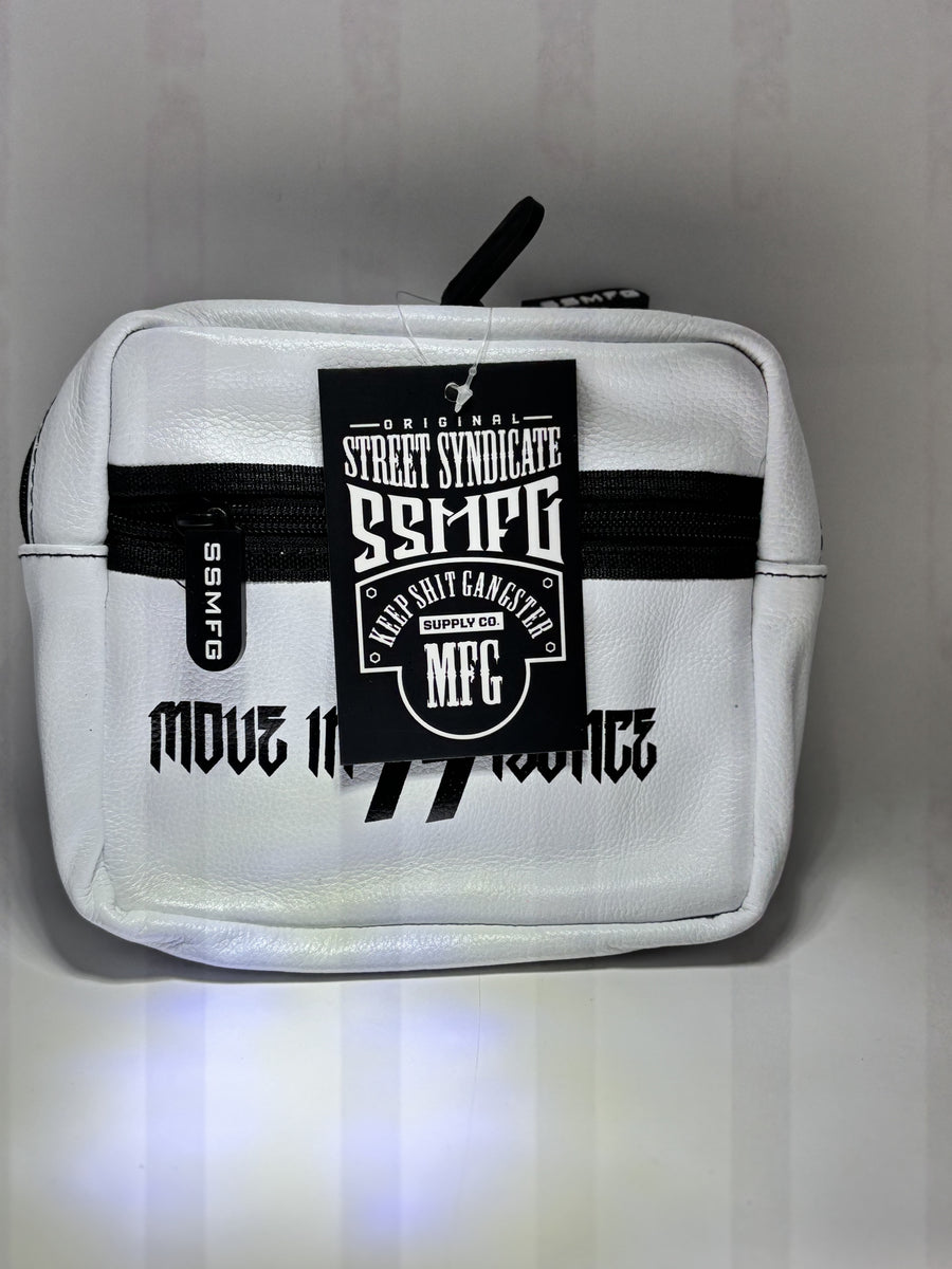 Super Sick white bar bag – Street Syndicate MFG